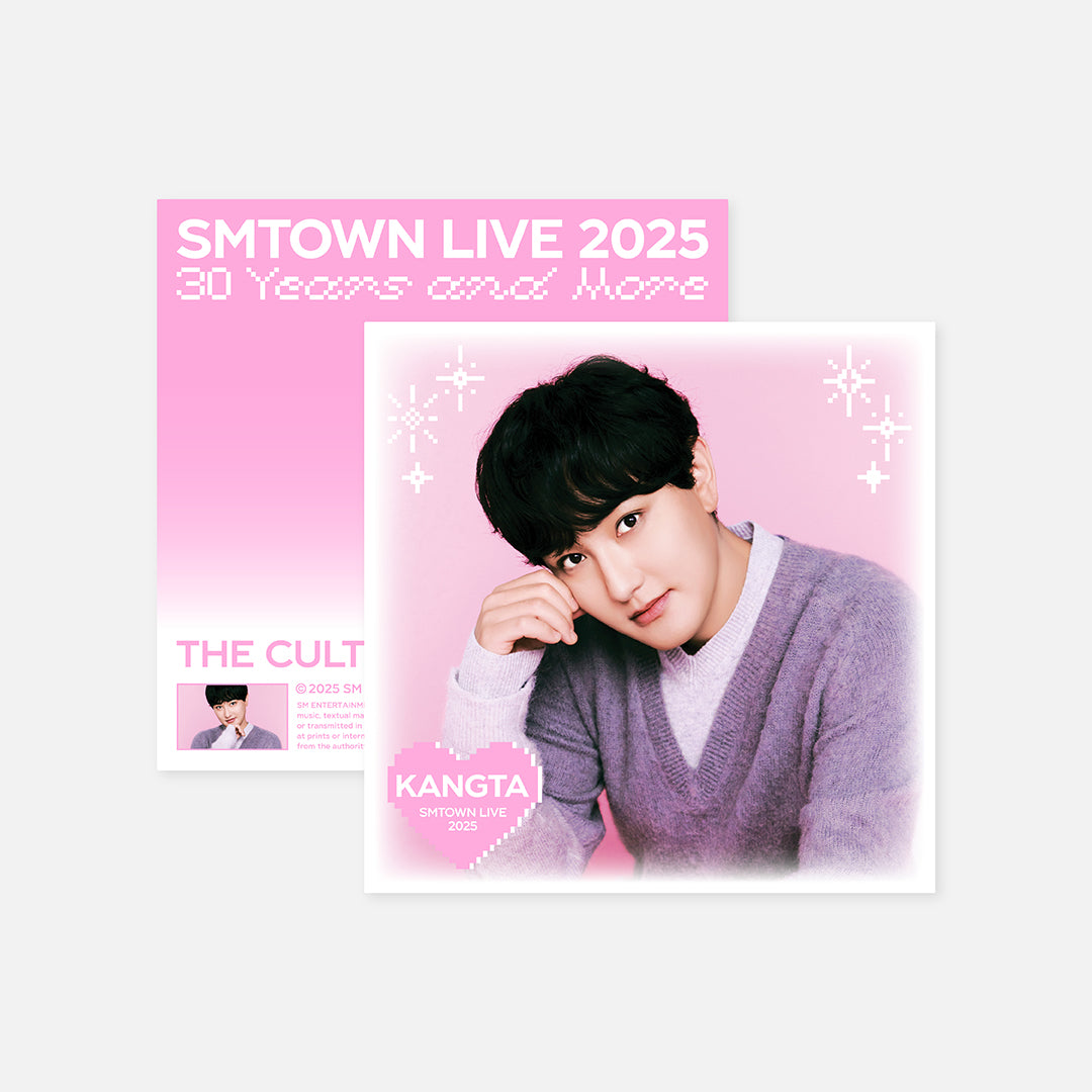 [SMTOWN LIVE 2025 2nd Drop MD] KANGTA - LP POSTER SET – Kpop Glow US