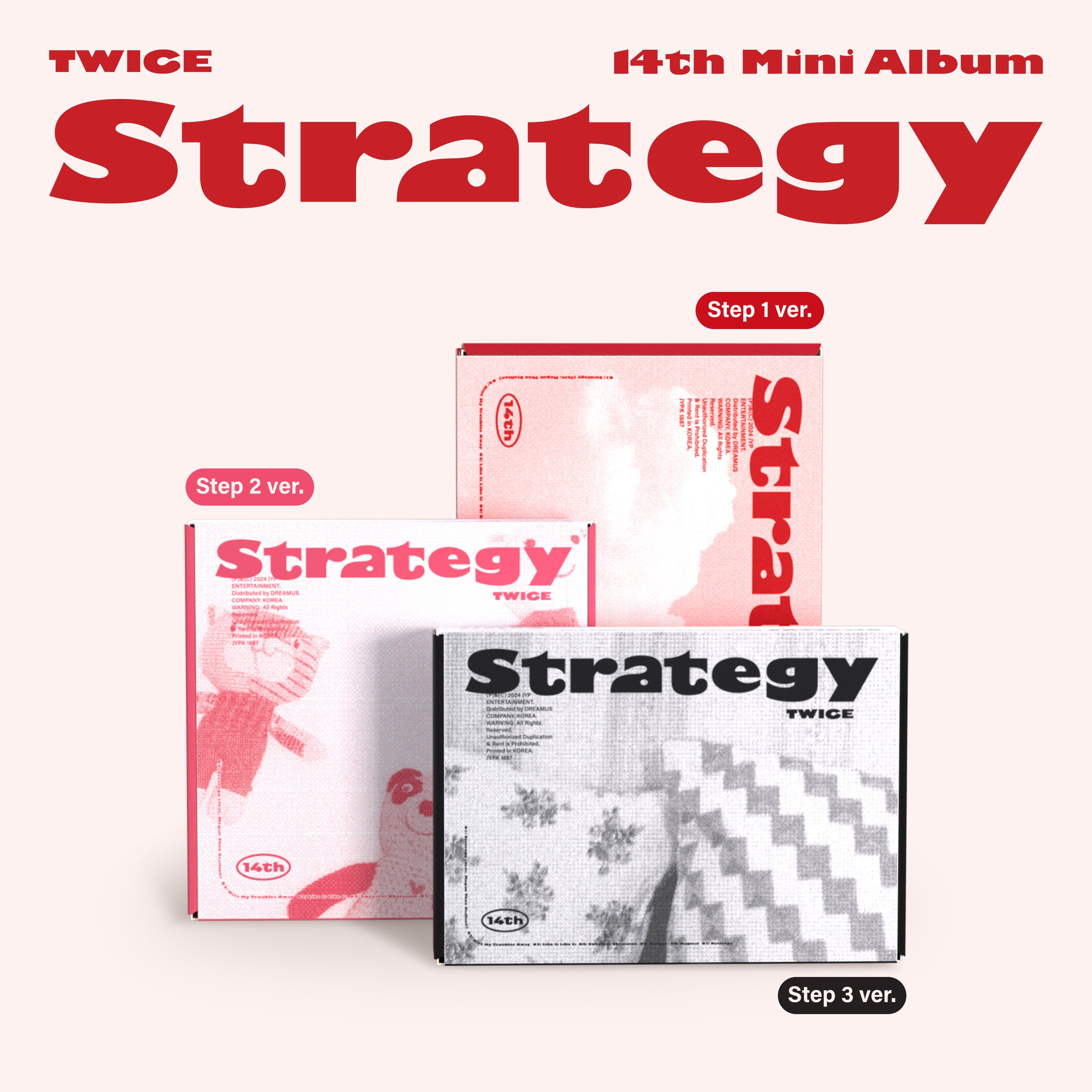[SFKOREA] TWICE - 14th Mini Album [STRATEGY] – Kpop Glow US